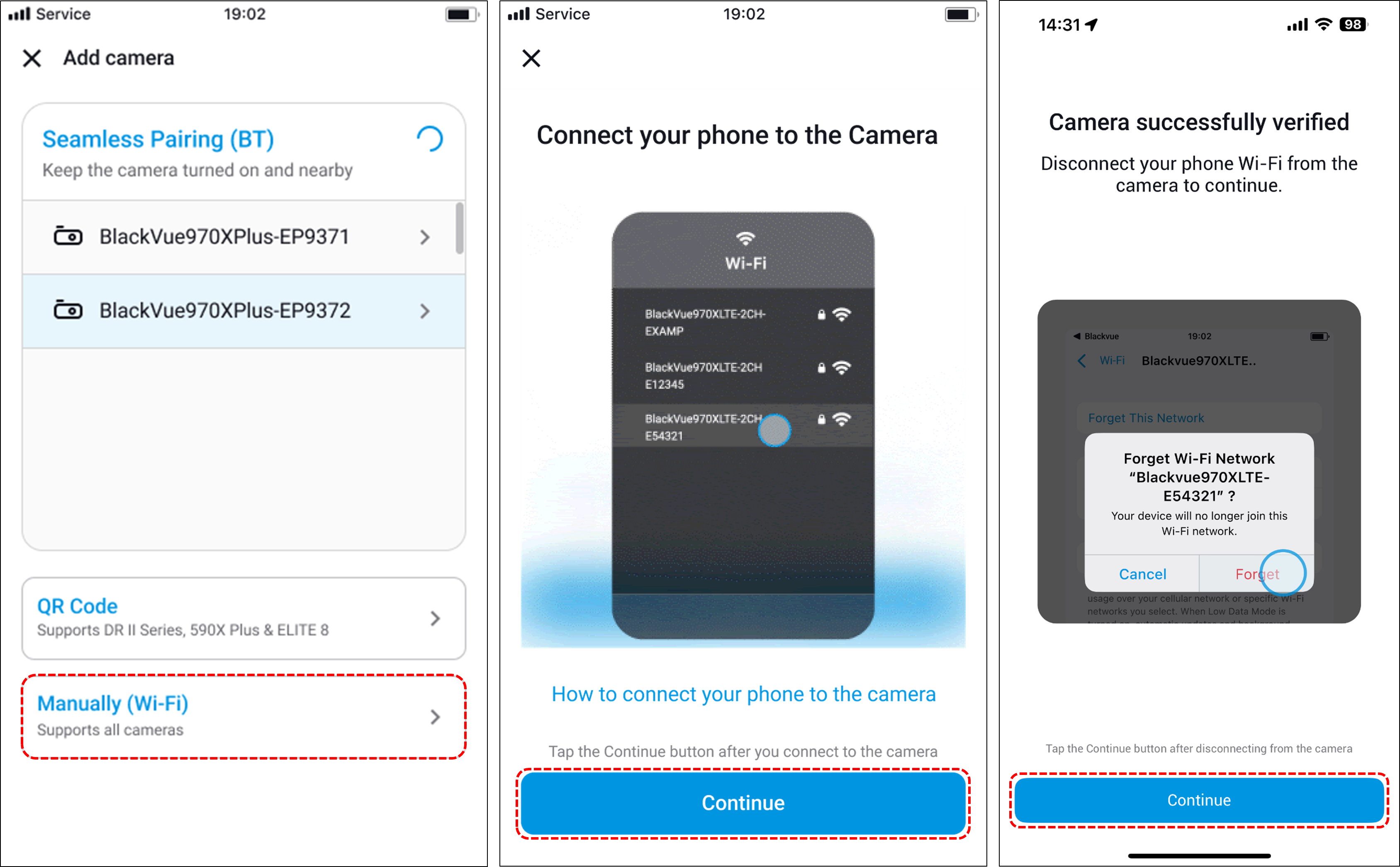 Adding and Removing Cameras: Registration Step-by-step – BlackVue | Forum