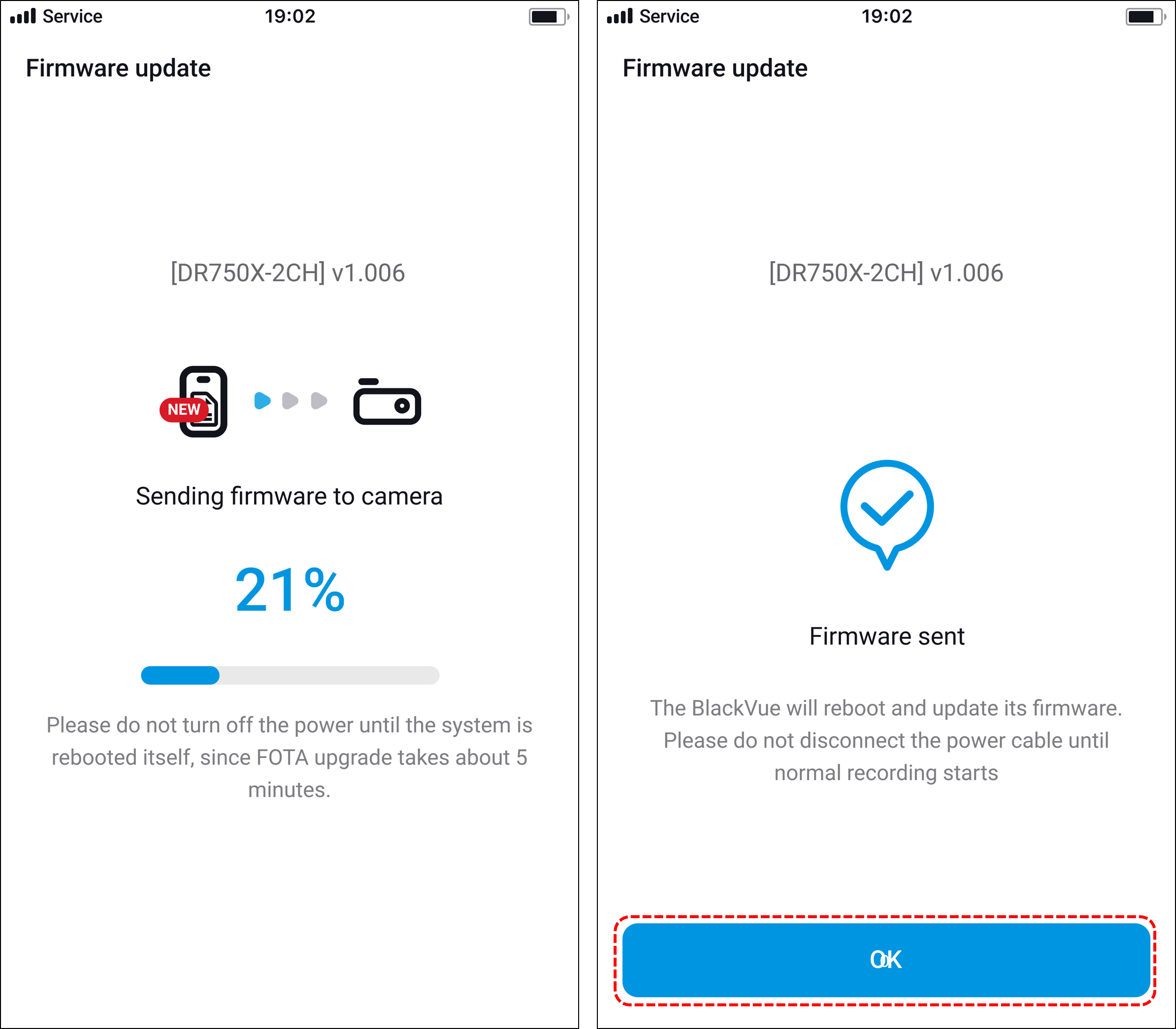 Step-by-step firmware (OTA/FOTA) update instructions – BlackVue | Forum